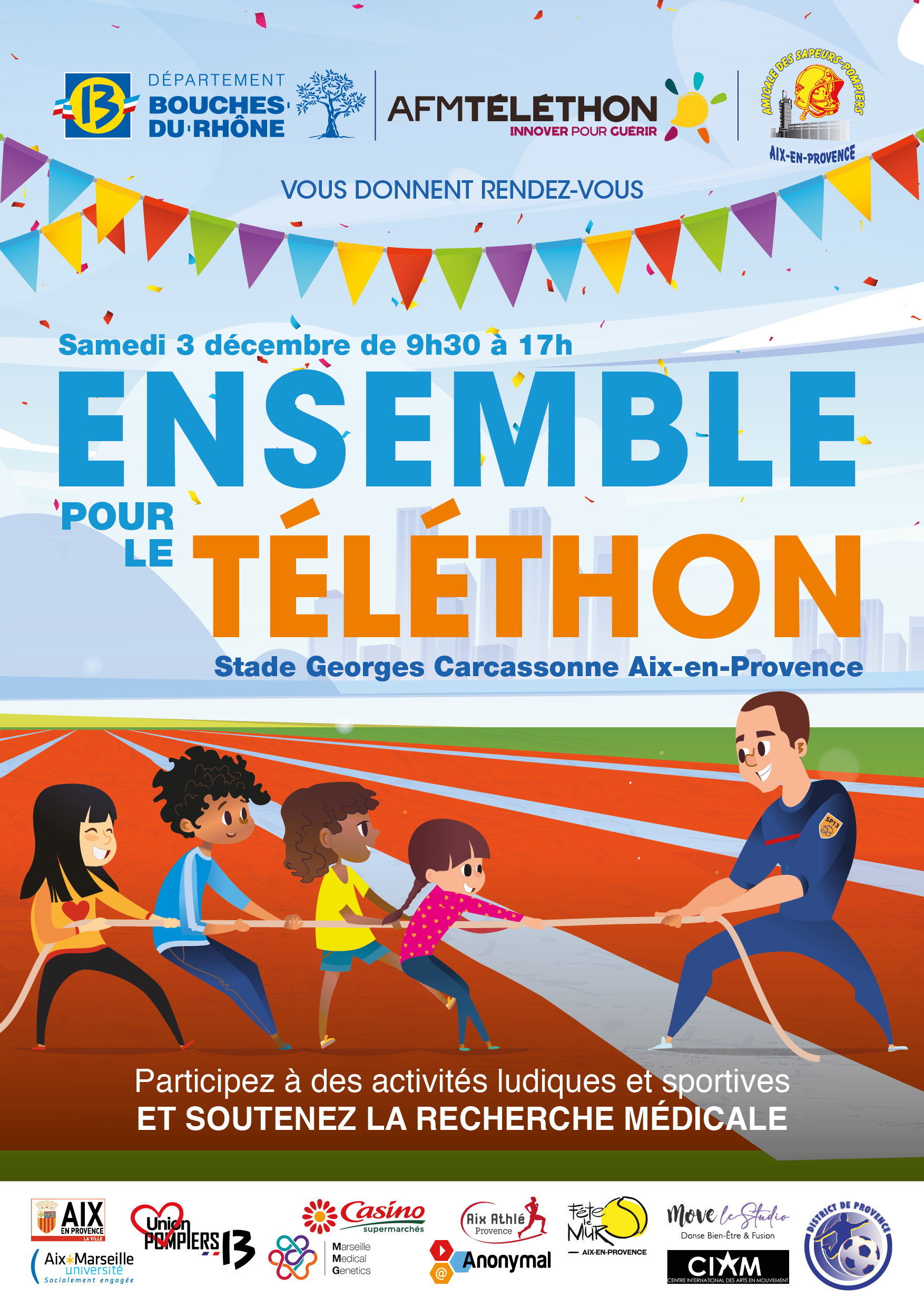 Ensemble pour le Téléthon samedi 3 décembre - MAISON SPORT SANTÉ PAYS D ...